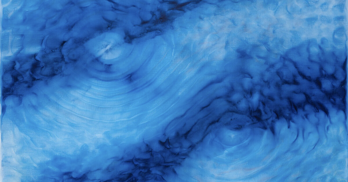 Oliver Beer, Resonance Painting (The Other Lover), 2024