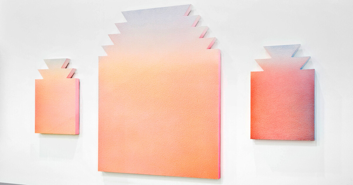 Alex Israel, Triptych (Indivisible), 2011