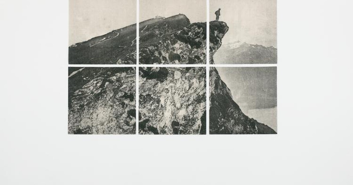 Adam Helms, Untitled Landscape (Wanderer In A Sea of Fog), 2013