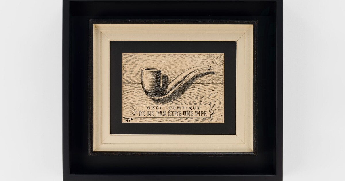 René Magritte, La Trahison des Images (The Treachery of Images), 1952