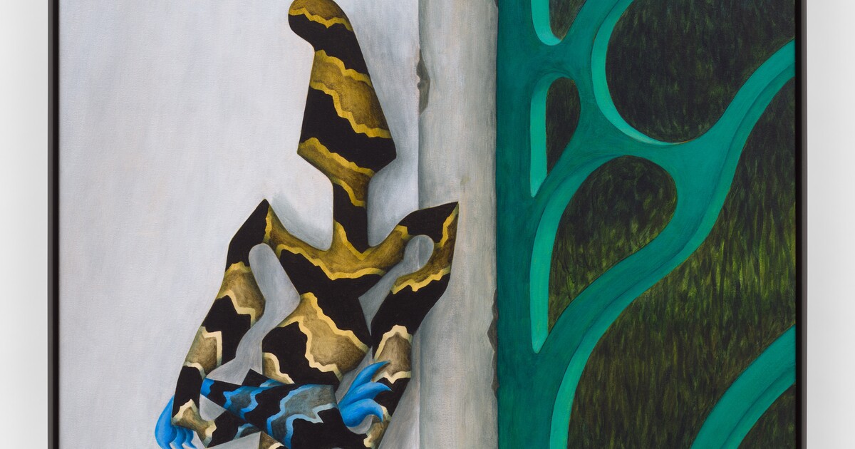 Alejandro Cardenas, The green gate, 2021