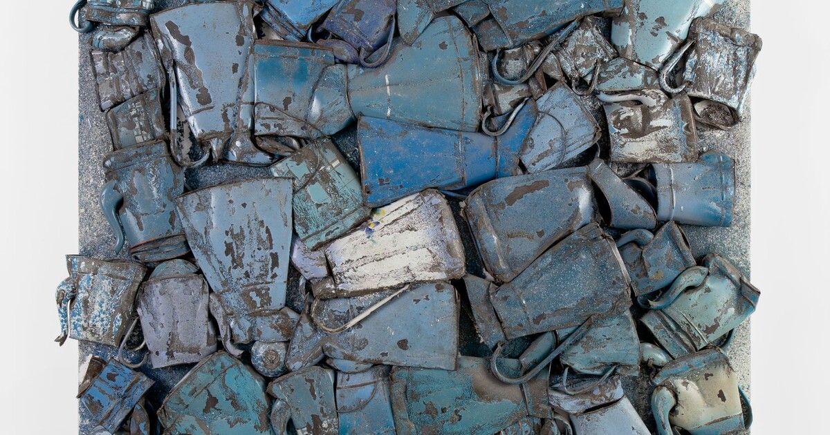 César, Compression Monaco (bleue), 1994