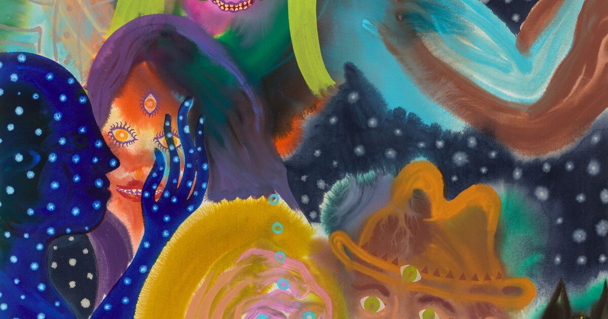 Aaron Johnson, Deep Space With Black Cat, 2022