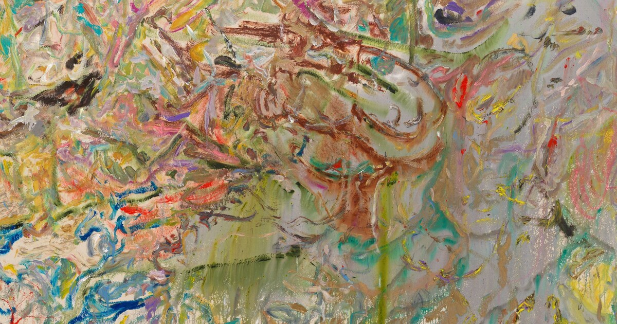 Larry Poons, Ashokan Farewell, 2021