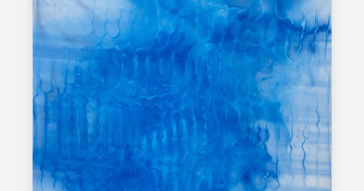 Oliver Beer, Resonance Painting (Ride the Dragon), 2024