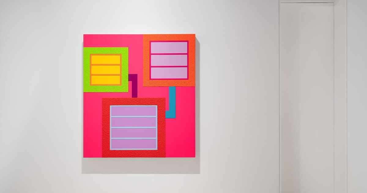 Peter Halley - Three Paintings - Almine Rech