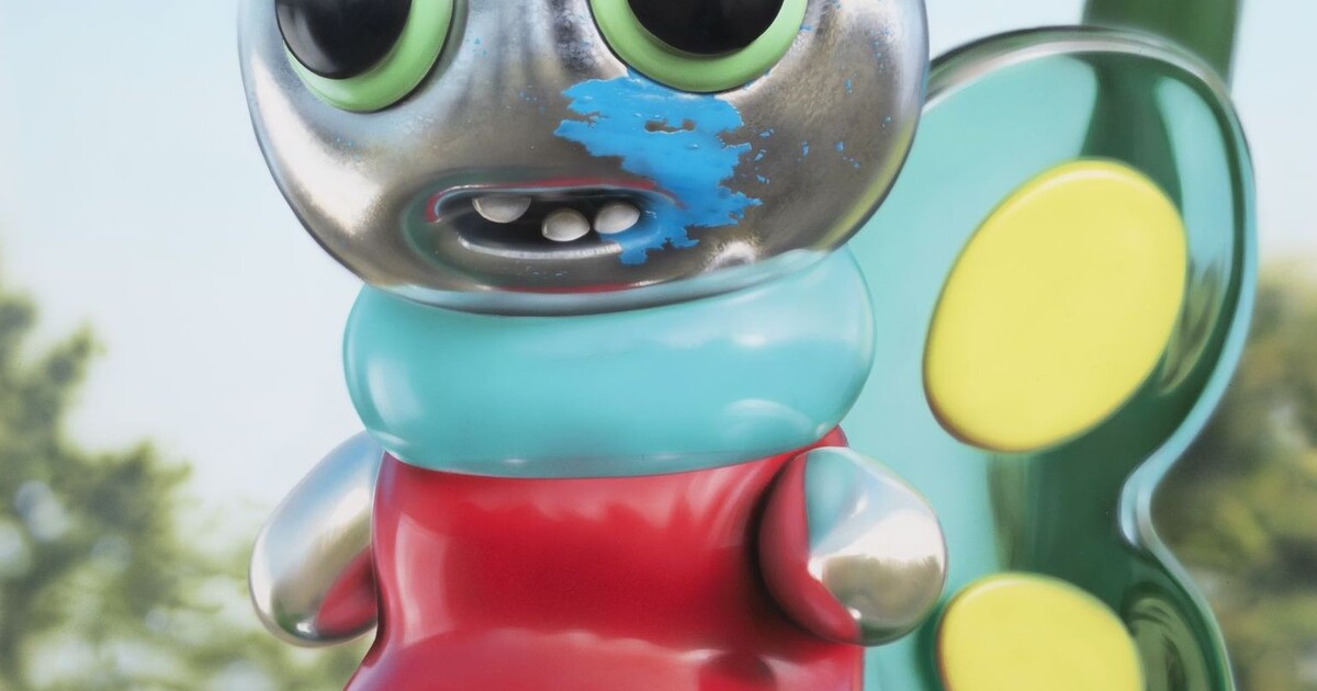 César Piette - Butterfly Paintings - Almine Rech