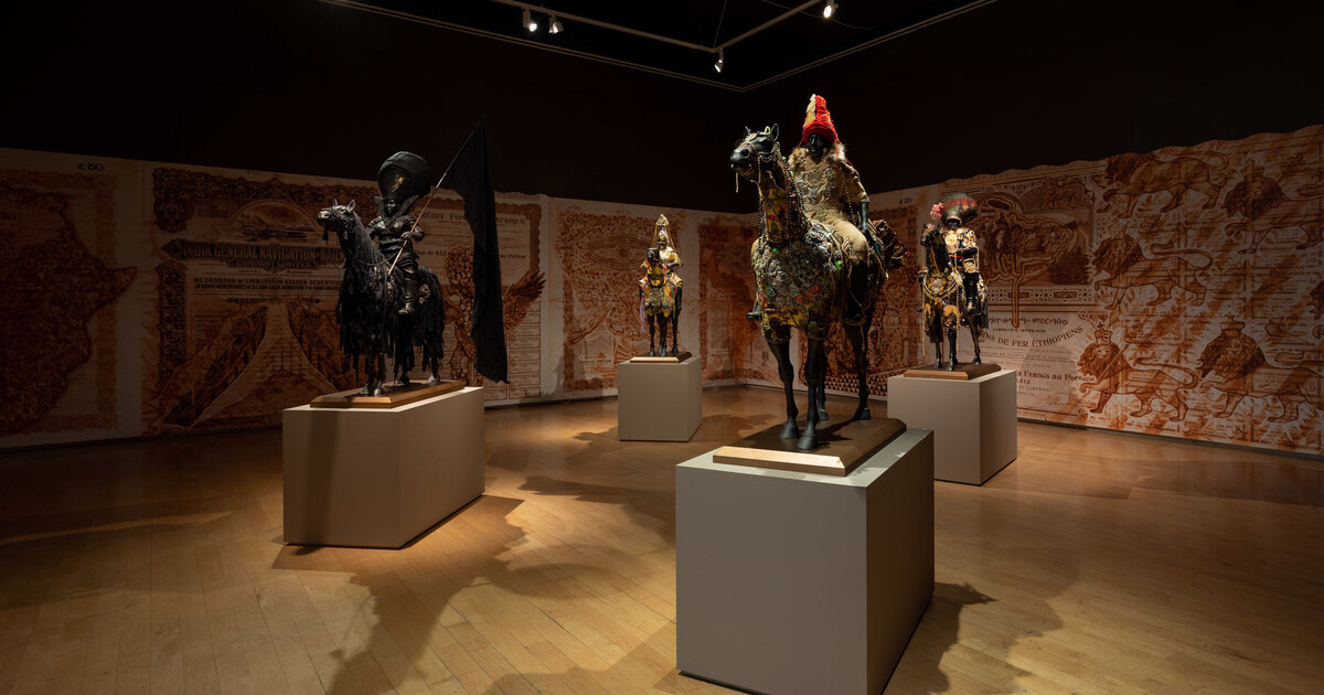 Hew Locke - The Ambassadors - Almine Rech